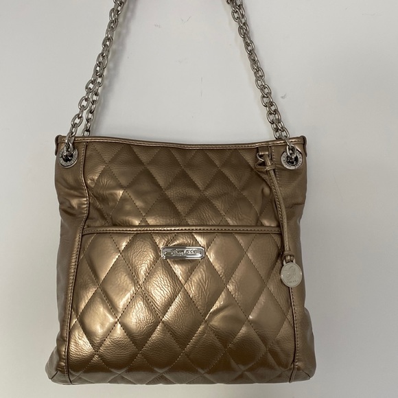 Grace Adele | Bags | Grace Adele Golden Shoulder Bag | Poshmark